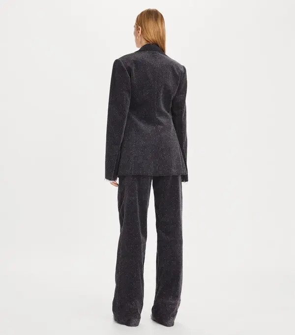 Tory Burch High-waist Corduroy Wide-leg Trousers