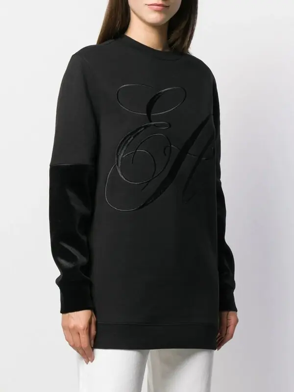 Emporio Armani Round Neck Long Sleeve Sweater