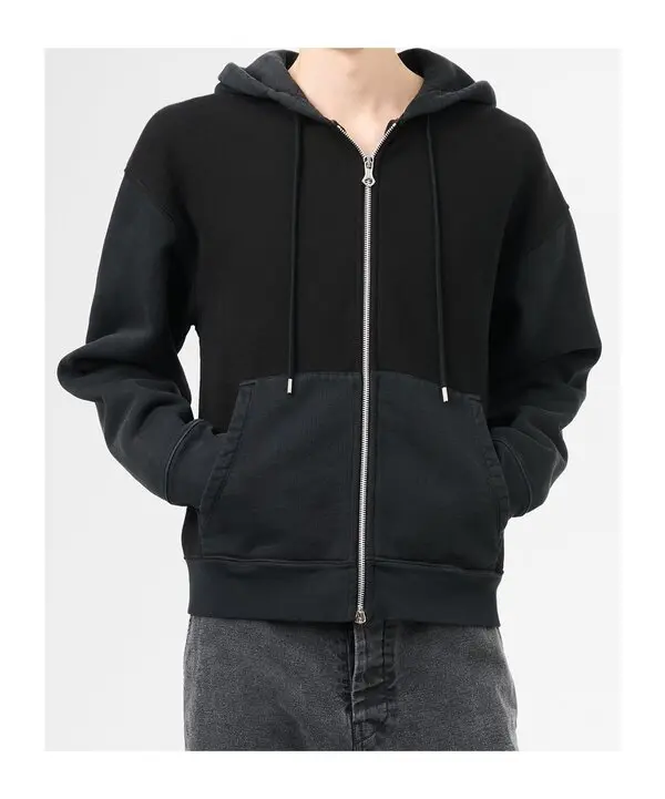 Our Legacy Zip-up Hooded Sweater With Drawstring