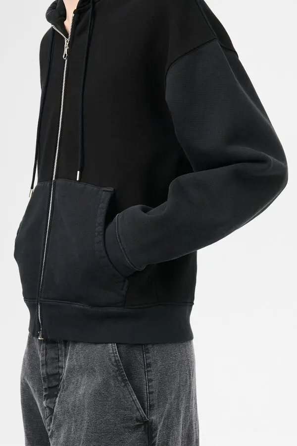 Our Legacy Zip-up Hooded Sweater With Drawstring