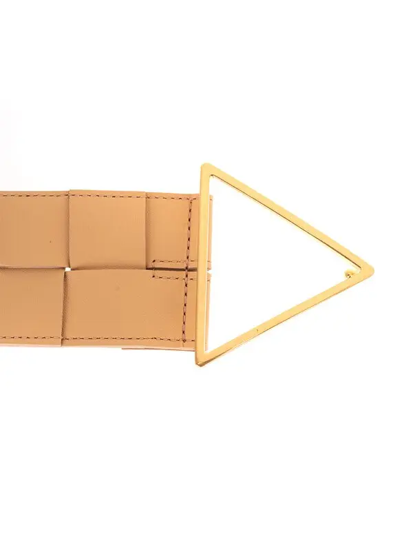 Bottega Veneta Maxi Intrecciato Leather Belt