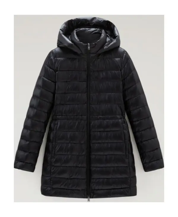 Woolrich Zip-up Reversible Coat With Removable Inner Jacket