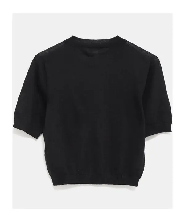 Alaïa Cropped Ribbed Knit Top
