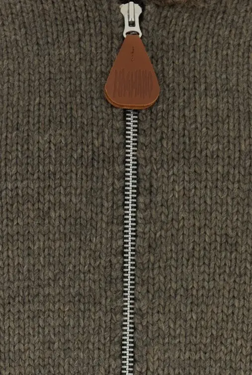 MAGLIANO Zip-up Mohair Cardigan