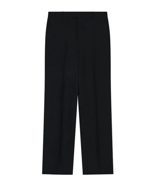 Emporio Armani Formal Dress Pants With Belt Loops - Black