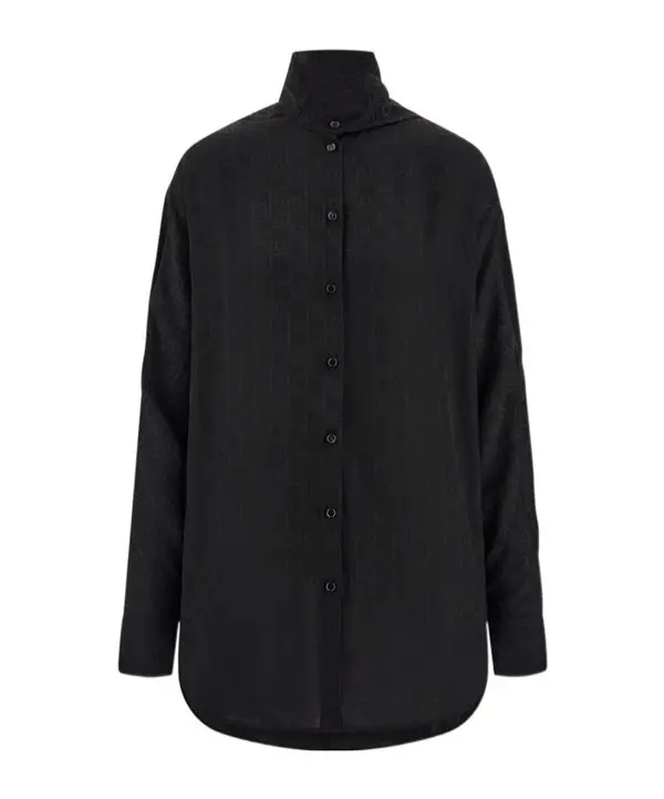 FERRAGAMO Embellished Blouse With Asymmetrical Hem