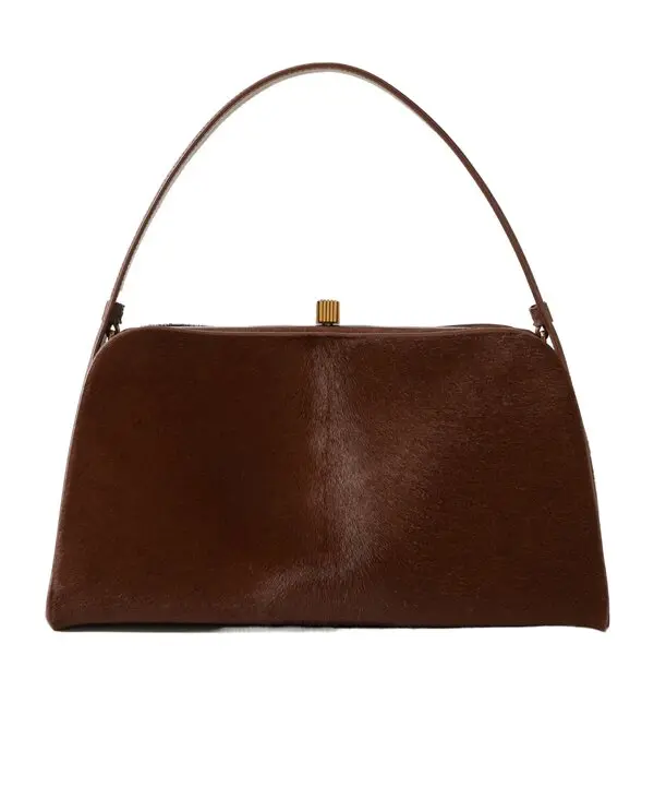 Khaite Cate Handbag - Brick Red