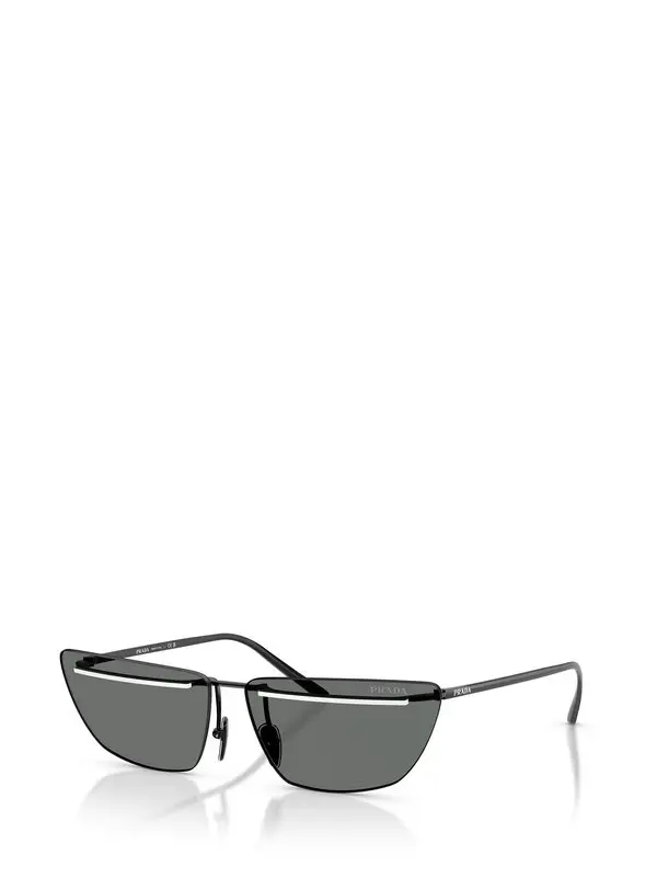 Prada Butterfly Frame Sunglasses - Gray
