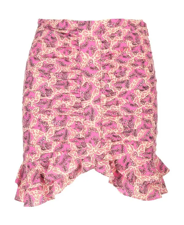 Isabel Marant Étoile Milendi High-waisted Mini Skirt - Pink