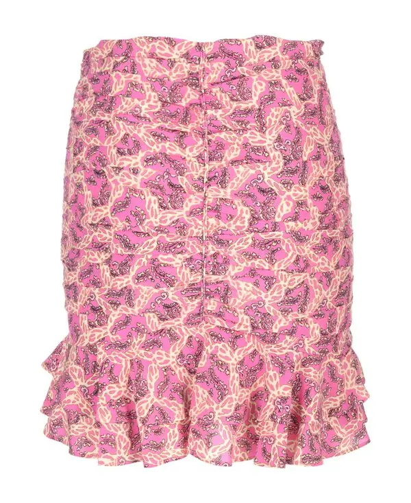 Isabel Marant Étoile Milendi High-waisted Mini Skirt - Pink