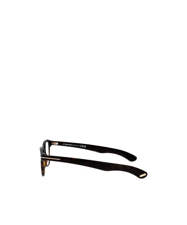 TOM FORD Round Frame Eyeglasses - Havana