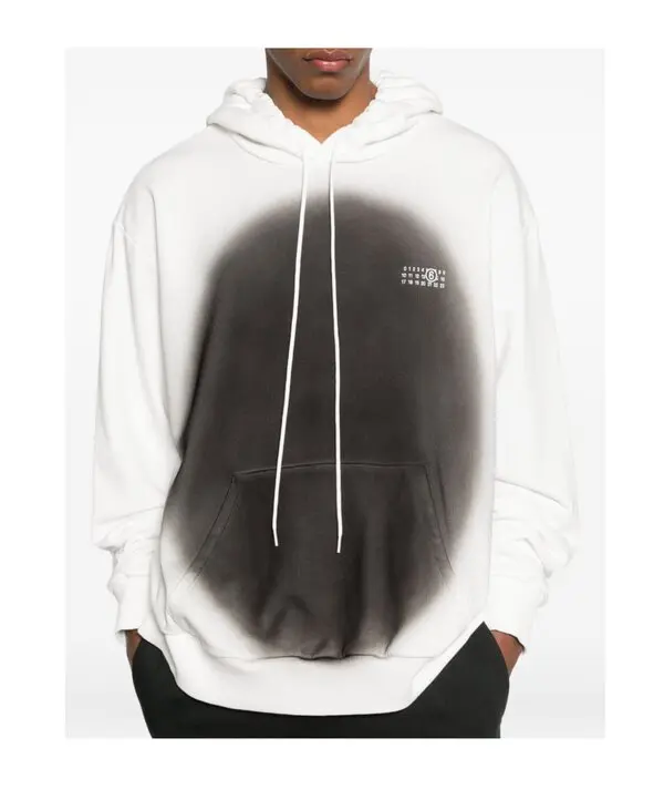 MAISON MARGIELA Long-sleeved Drawstring Hoodie