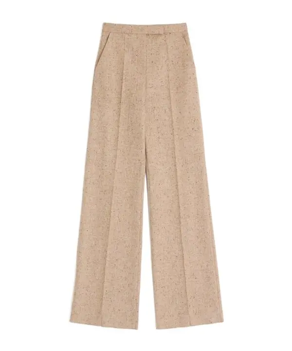 Valentino Garavani Pleated Tailored Trousers - Nude