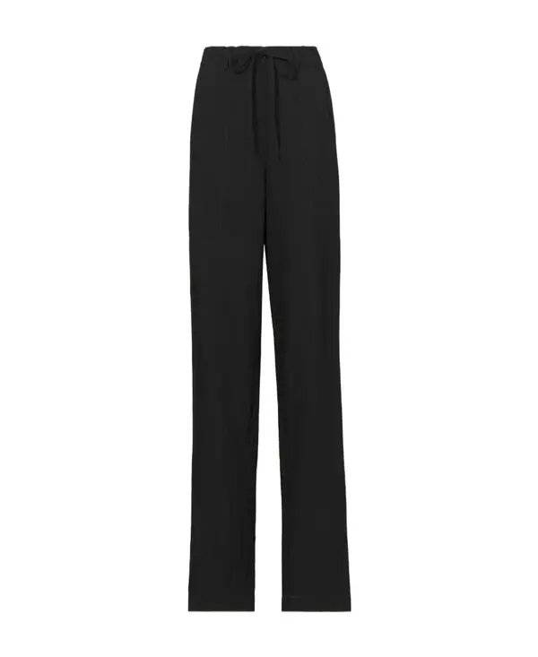 Proenza Schouler Satin Casual Pants - Black