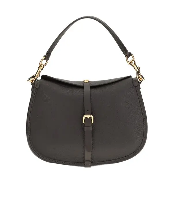 Etro Buckle Detailed Shoulder Bag - Black
