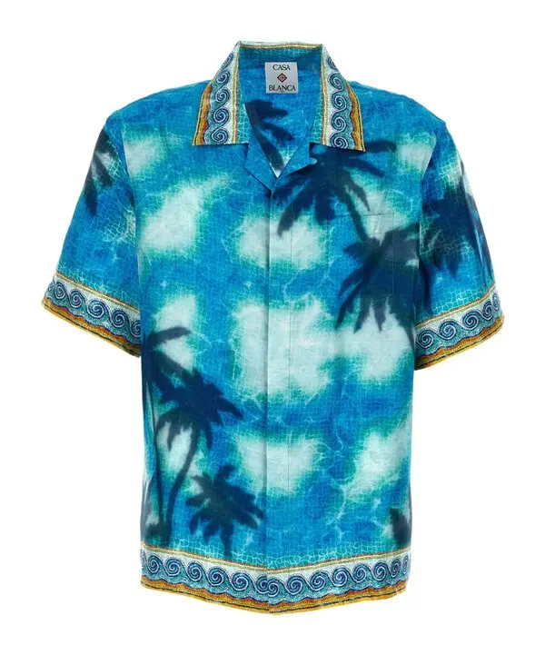 Casablanca Allover Print Short-sleeved Shirt