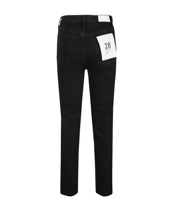 RE/DONE High-rise Straight Jeans
