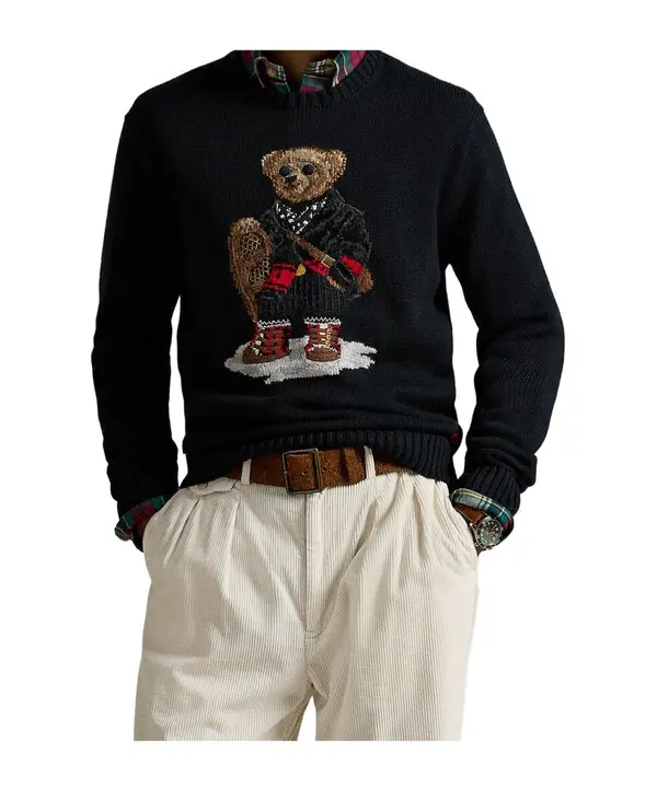 Polo Ralph Lauren Crew Neck Polo Bear Pullover