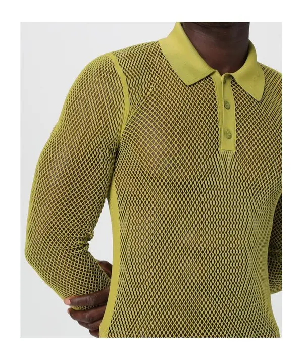 Gucci Long-sleeved Polo Shirt