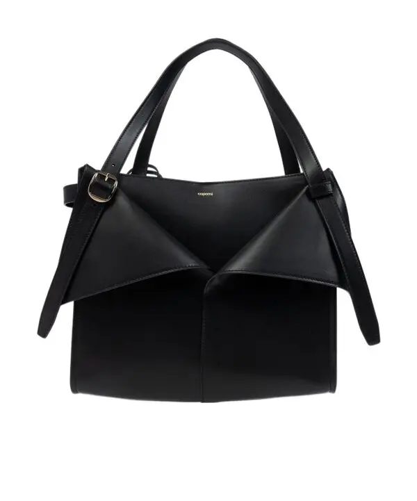 Coperni Medium Cabas Satchel Bag - Black