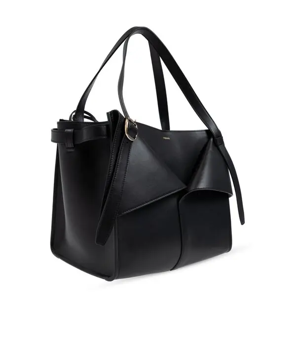 Coperni Medium Cabas Satchel Bag - Black
