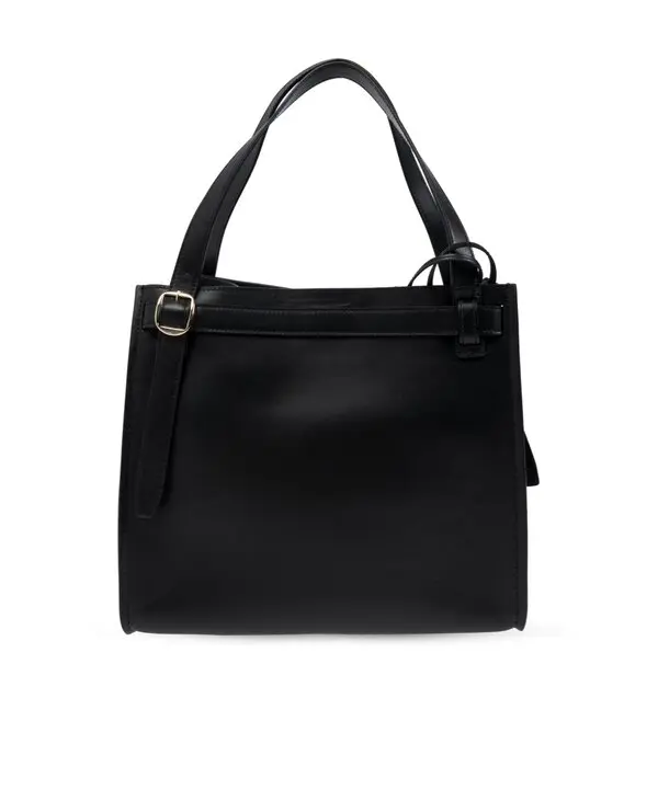 Coperni Medium Cabas Satchel Bag - Black