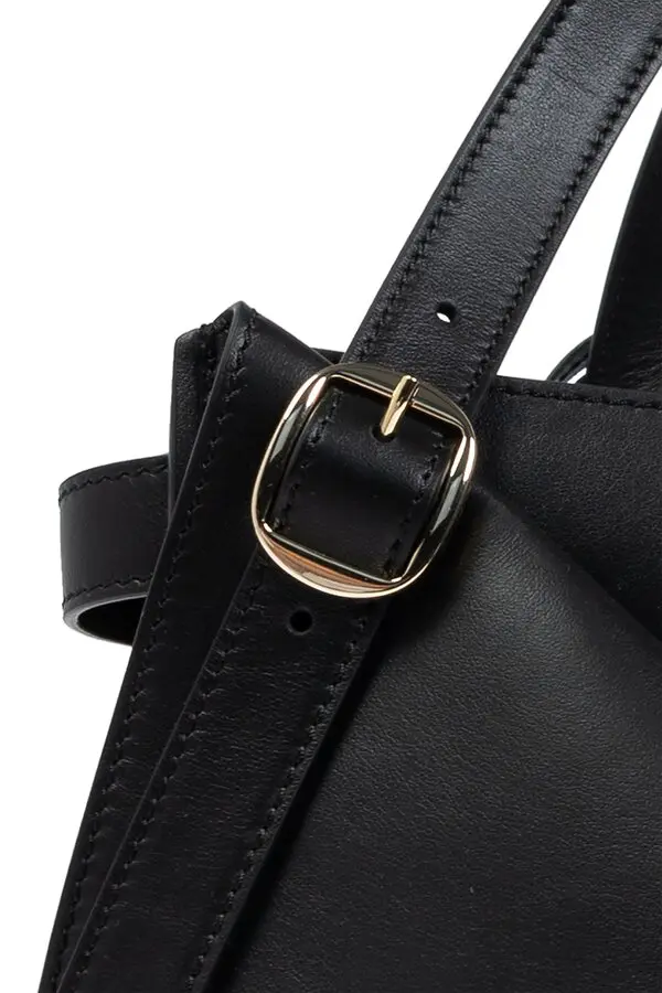 Coperni Medium Cabas Satchel Bag - Black