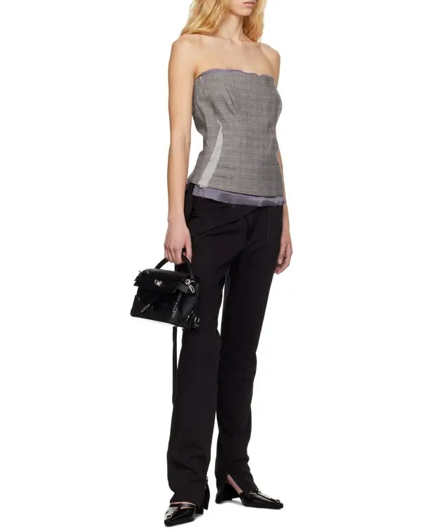 Ottolinger Plaid-check Corset