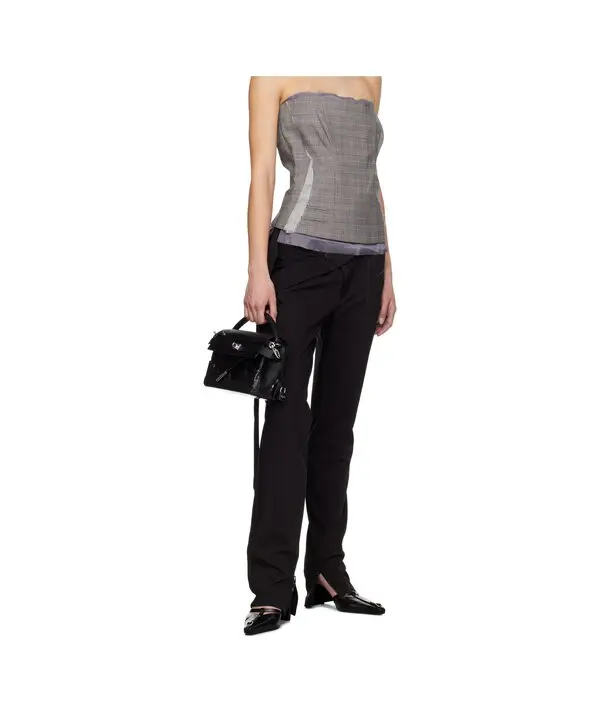 Ottolinger Plaid-check Corset