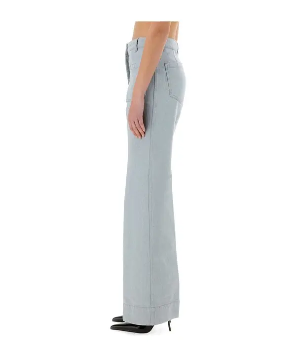 Victoria Beckham Alina Jeans - Gray