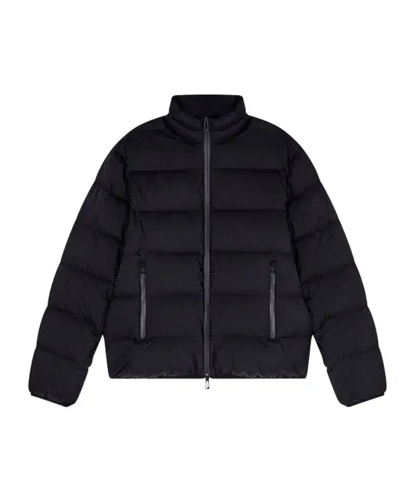 Emporio Armani Zip-up Padded Jacket - Black
