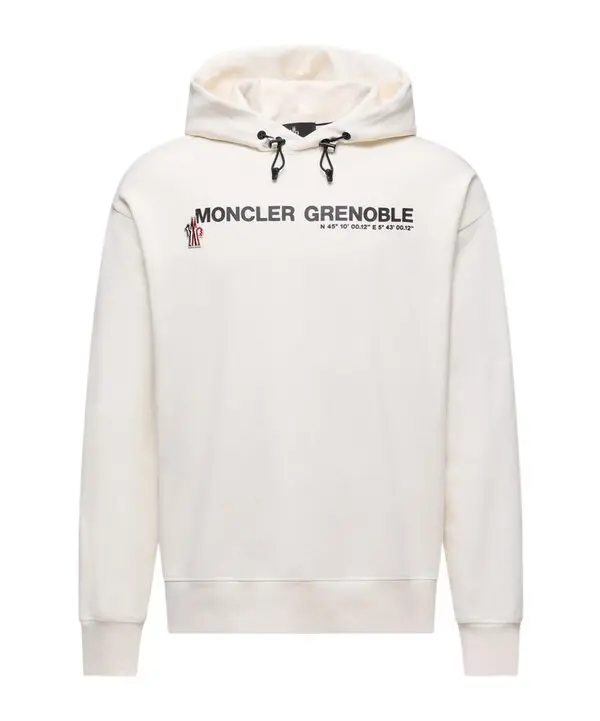 Moncler Logo Embroidered Long-sleeved Hoodie