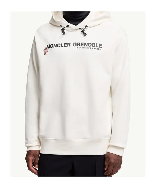 Moncler Logo Embroidered Long-sleeved Hoodie