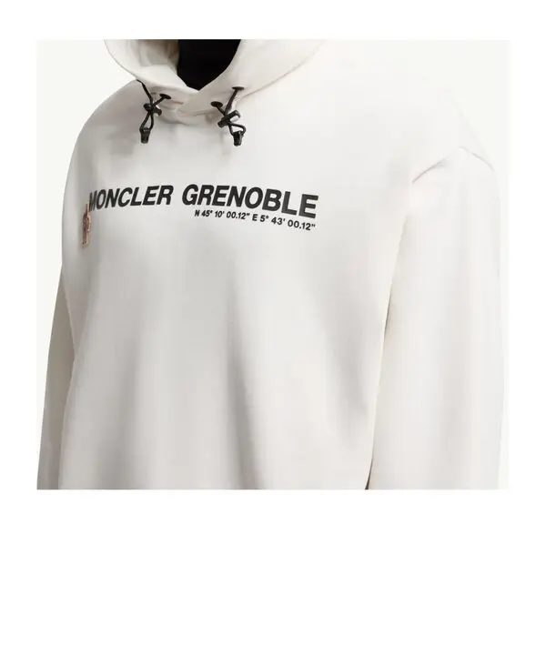 Moncler Logo Embroidered Long-sleeved Hoodie