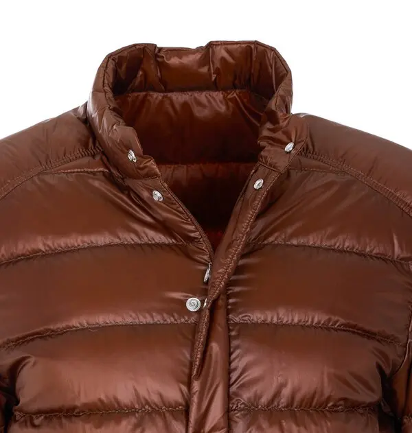Moncler Short Padded Jacket With Stand Collar