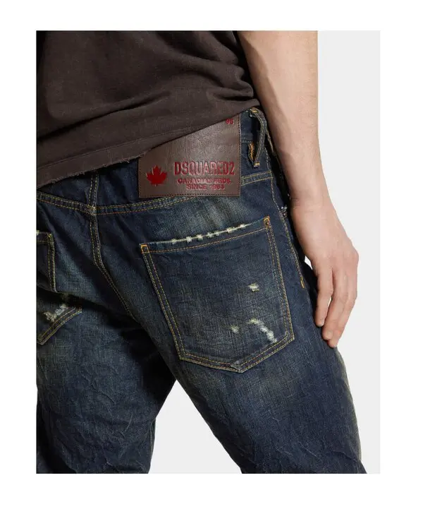 Dsquared2 Dark Wash Cool Guy Distressed Jeans