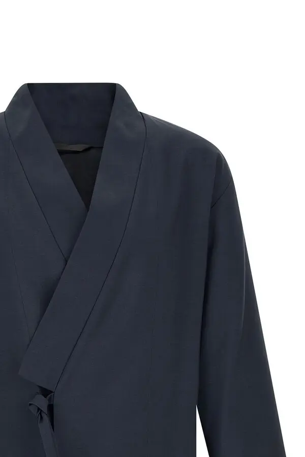 Kenzo Wrap Kimono Blazer