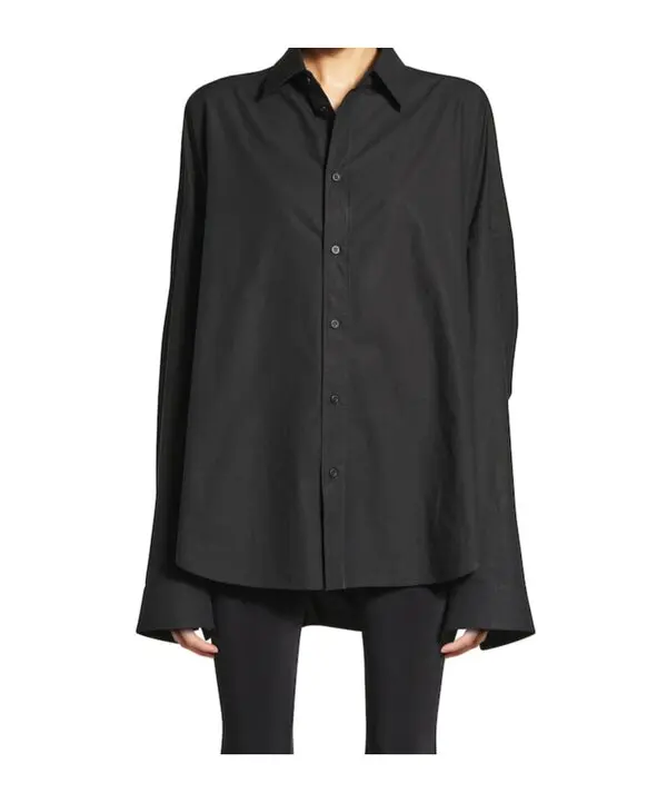 Balenciaga Lace-up Detail Shirt