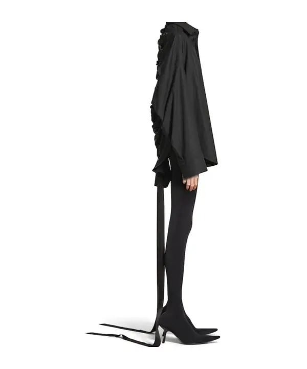 Balenciaga Lace-up Detail Shirt