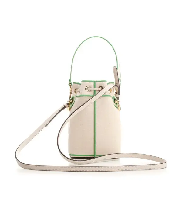 Fendi Small Mon Tresor Bucket Bag - Nude