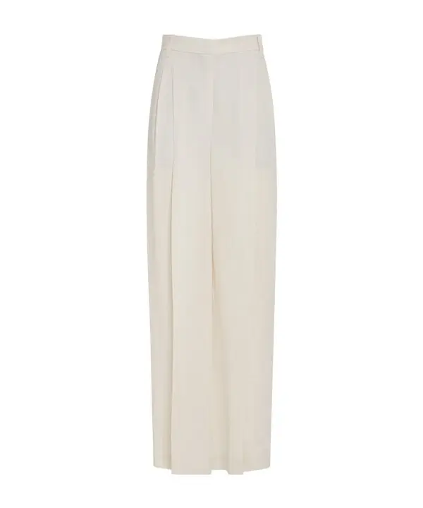Brunello Cucinelli High-waist Wide-leg Trousers