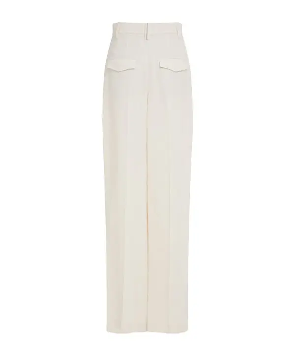 Brunello Cucinelli High-waist Wide-leg Trousers