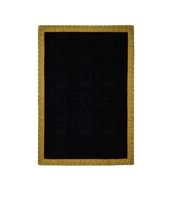 Versace Logo-jacquard Cotton Bathmat