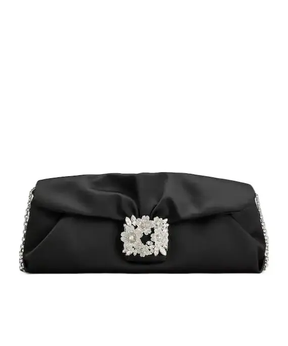 ROGER VIVIER Efflorescence Embellished Clutch Bag
