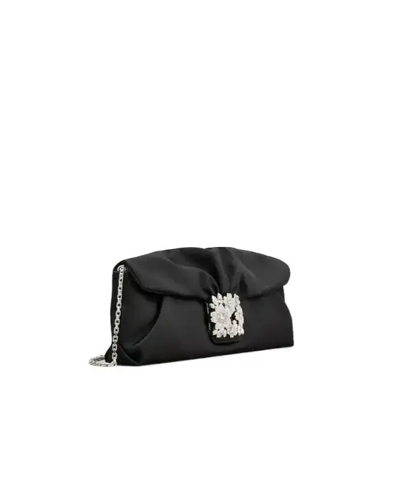 ROGER VIVIER Efflorescence Embellished Clutch Bag