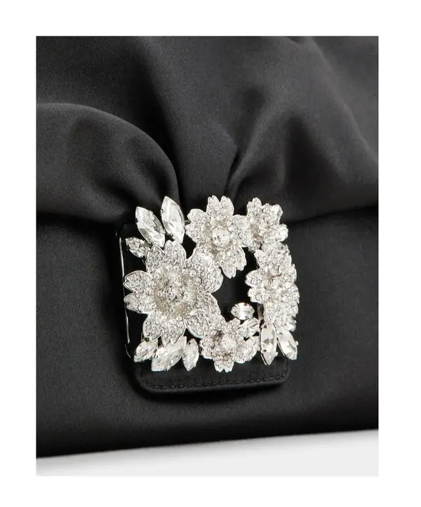 ROGER VIVIER Efflorescence Embellished Clutch Bag