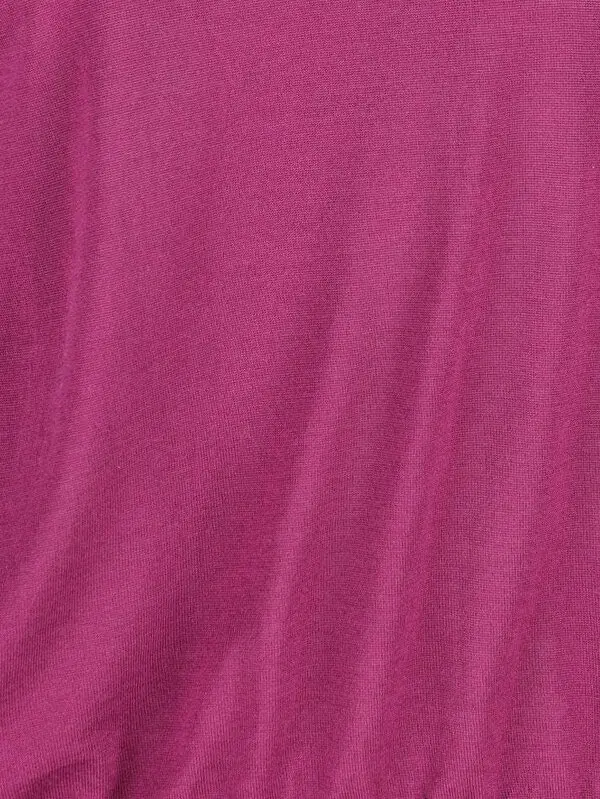 Saint Laurent Long Sleeve Turtleneck Knitted Jumper - Pink