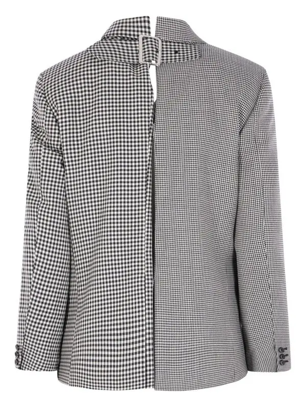 Comme Des Garçons Checkered Suit Jacket