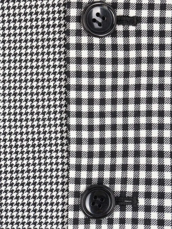 Comme Des Garçons Checkered Suit Jacket