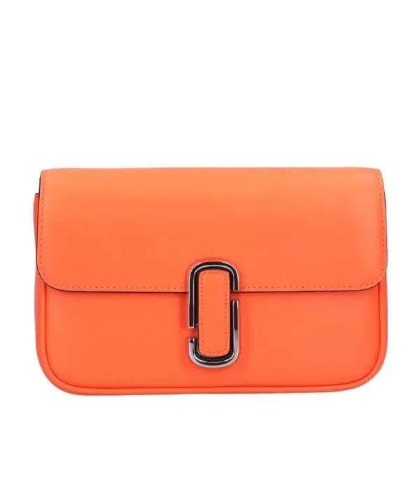 Marc Jacobs The J Marc Soft Shoulder Bag - Orange